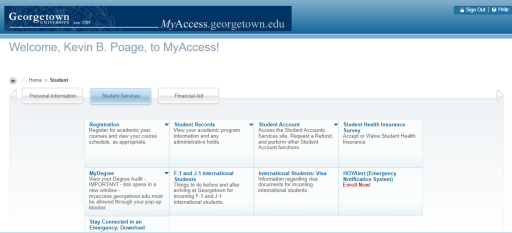 Georgetown-My-Access.png – REFM Courses