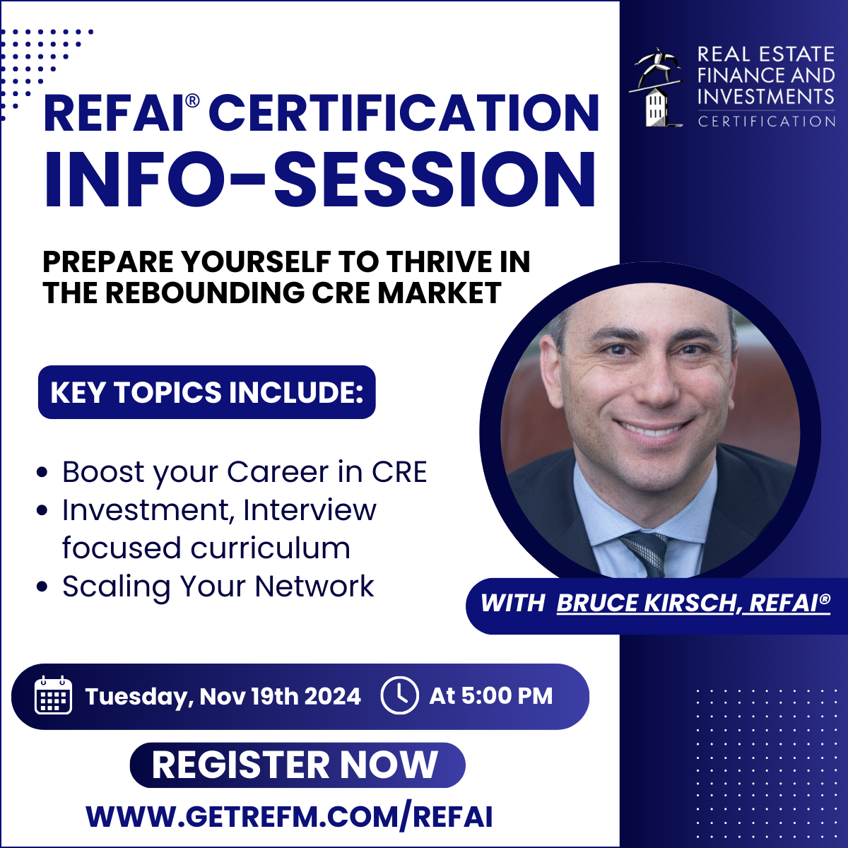Real Estate Finance and Investments (REFAI®) Certification Self-Paced ... Real Estate Finance and Investments (REFAI®) Certification Self-Paced ...
