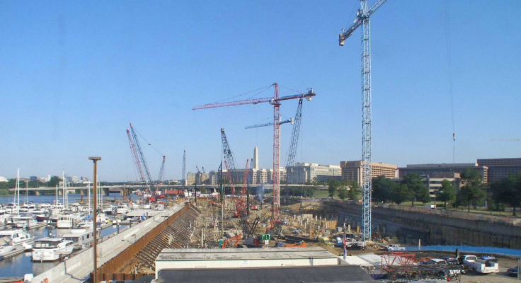 Here Comes The Wharf: Construction Time Lapse Video and Live Camera ...